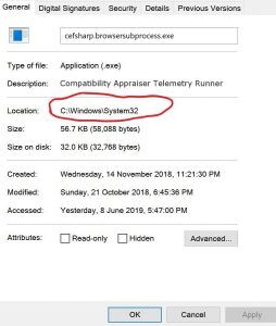 cefsharp.browsersubprocess.exe | Is It Safe? | How To Fix?
